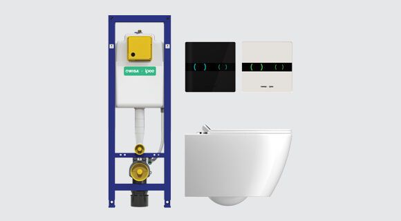 Spare parts for concealed cisterns