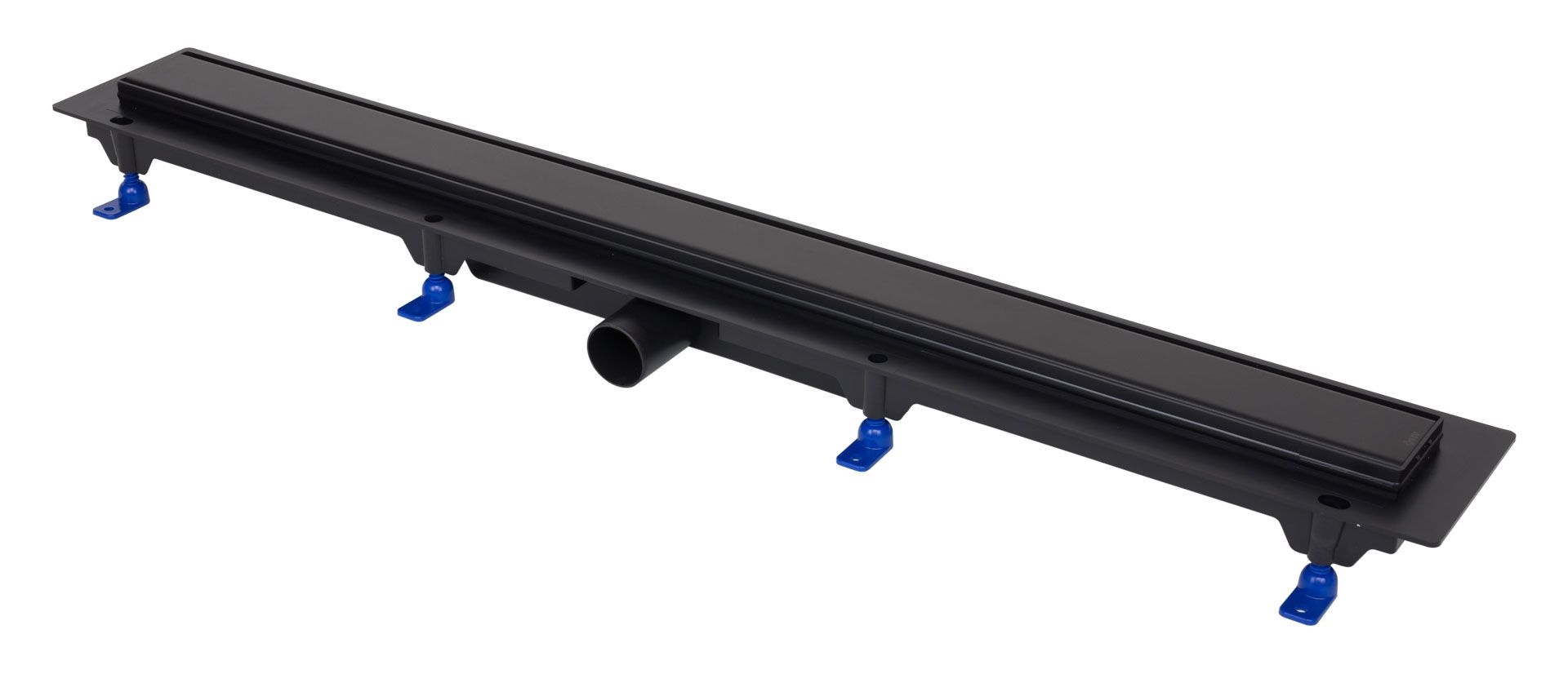 Shower drain, plastic frame, grid STANDARD/CUSTOM 850 mm, black | 675026