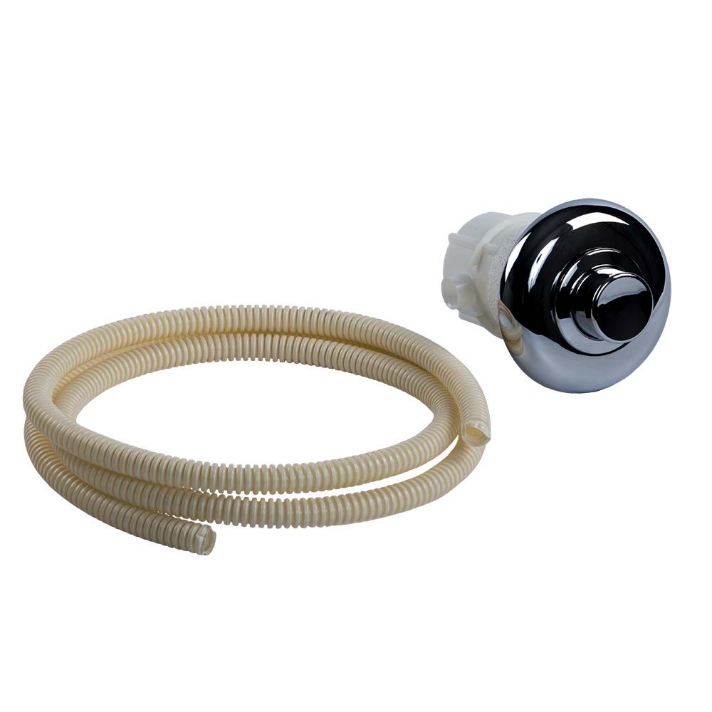 Push button hand switch, concealed installation, bright chrome | 363756